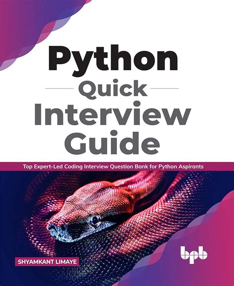Python Quick Interview Guide Top Expert Led Coding Interview Question