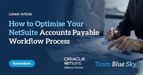 Optimise Netsuite Accounts Payable Management Tbs