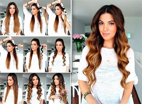 Curlywavyhairstyletutorials1 Hair Styles Curly Hair Styles Long