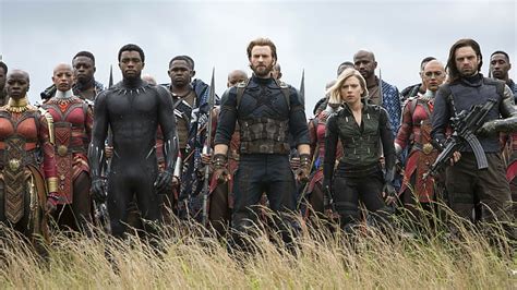マーベルアベンジャーズインフィニティウォー、 アベンジャーズ：インフィニティウォー、 ブラックウィドウ、 キャプテンアメリカ、 ブラック