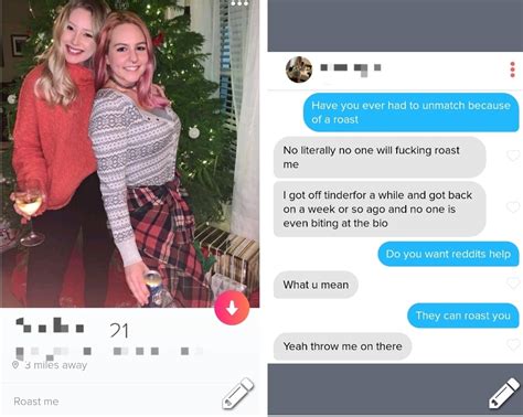 Girl On The Left Needs A Roast R Tinder