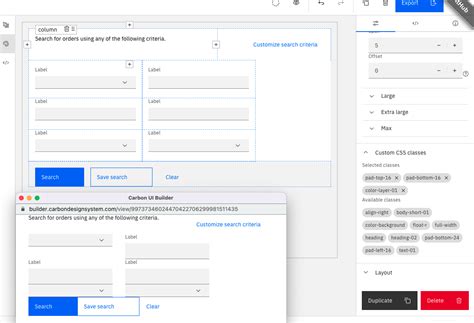 preview does not seem to use my styles · issue 141 · ibm carbon ui