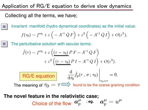 Ppt Derivation Of Second Order Relativistic Fluid Dynamical Equations From Boltzmann Equation