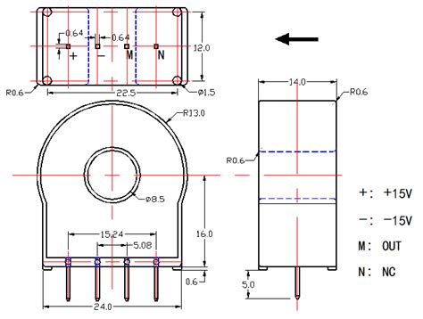 Wholesale Tbc Ech High Precision Closed Loop Hall Effect Current Sensor Suppliers Manufacturers