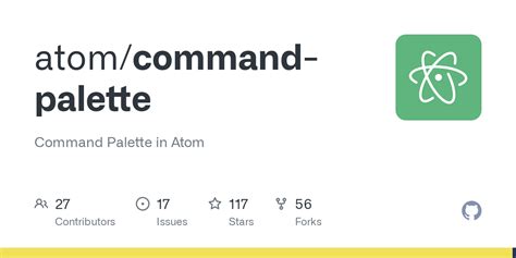 GitHub Atom Command Palette Command Palette In Atom