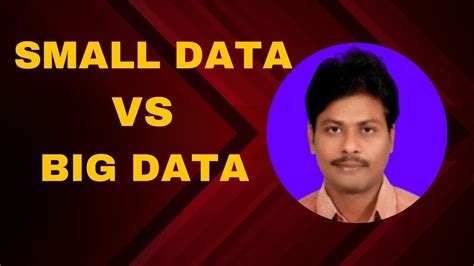 Difference Between Small Data And Big Data Small Data Vs Big Data