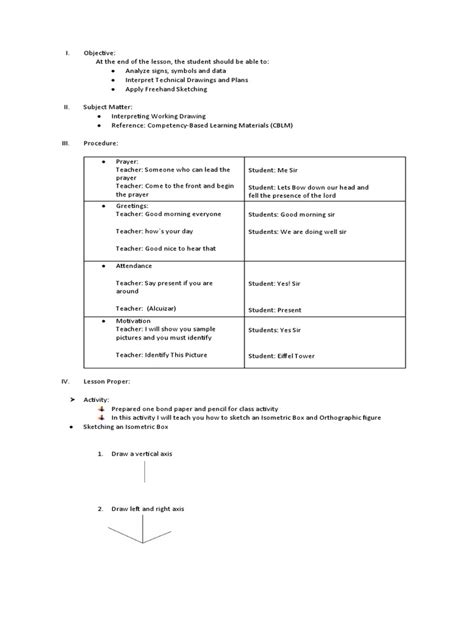 Interpreting Working Drawing Pdf