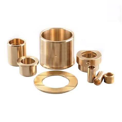 Cnc Bushing Cusn5pb5zn5 Bronze Material Custom Size