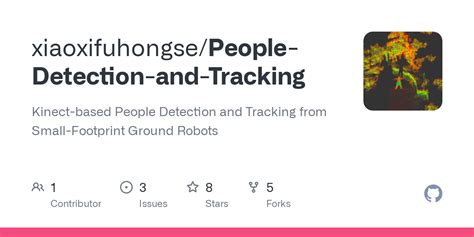 Github Xiaoxifuhongsepeople Detection And Tracking Kinect Based People Detection And