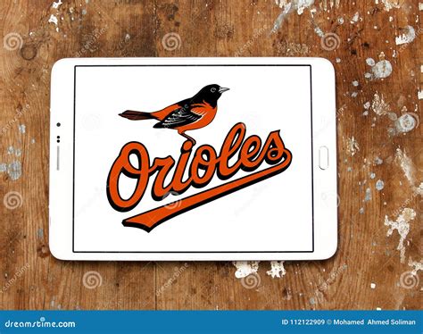 Baltimore Orioles Baseball Club Logo Editorial Stock Image Image Of
