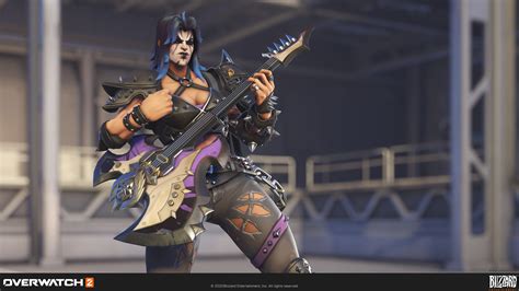 Airborn Studios Overwatch 2 Black Metal Junker Queen