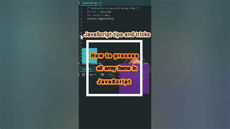 initialize an array using array from in javascript shorts jsbyjs programming learning youtube