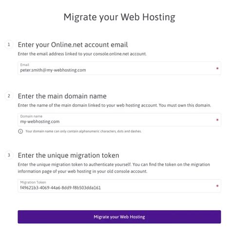 how to migrate an dedibox web hosting plan to scaleway