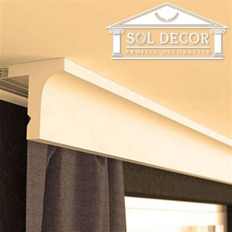 Cornisa Masca Perdea Cmp06 150mm X 70mm Sol Decor