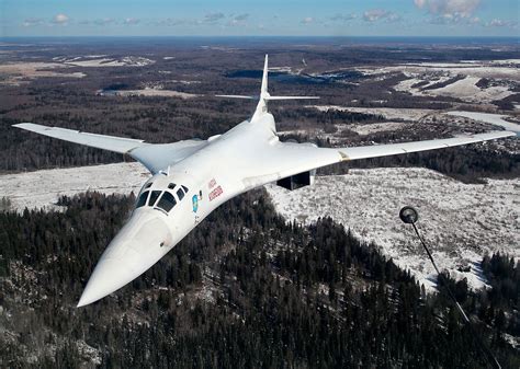 Russian Tu 160s Conduct Long Strategic Patrol In The Arctic