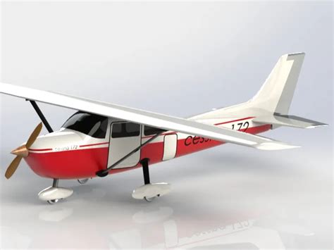 Cesna 172 Model Free 3d Print Model Makerworld