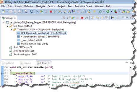 Debugging Arm Cortex M Hard Faults With Gdb Custom Command Mcu On Eclipse