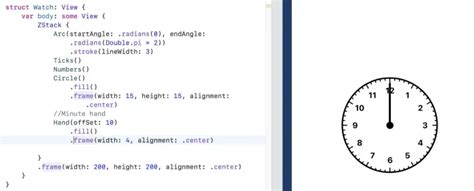 Draw Watch Face Using SwiftUI