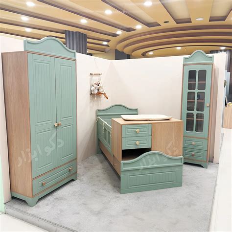 ‎سرویس خواب کودک سیسمونی نوزاد تخت و کمد بچه‎ ‎سرویس خواب نوزادی مون Moon کیفیت ۱۰۰٪ اصلی و