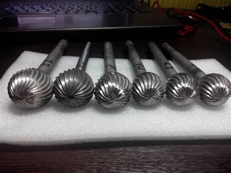 Сферические фрезы: двухзаходная коническая твердосплавная и другие ...