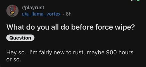 Only Rust R Playrust