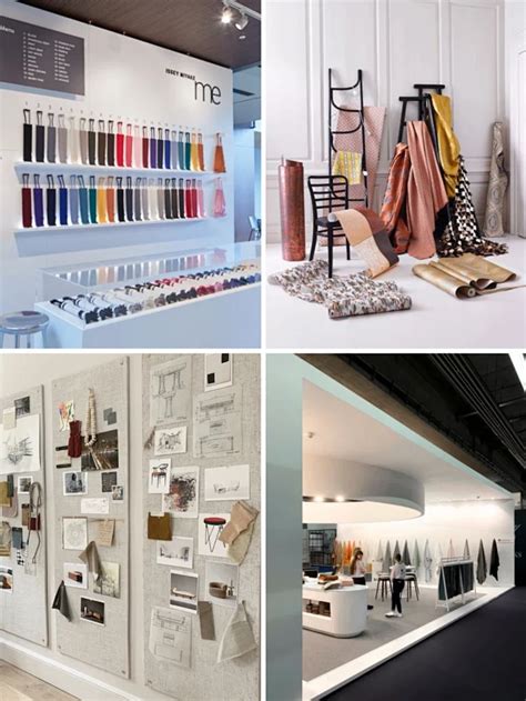 面料展厅皮革展厅展馆陈列美陈设计合集 小红书