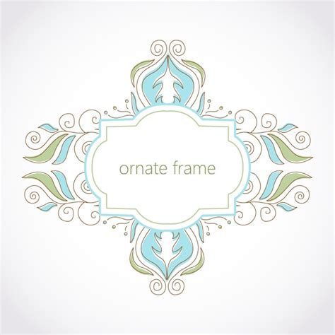 Premium Vector Vector Decorative Frame