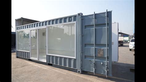 อยากมีร้านกาแฟคอนเทนเนอร์แนะนำรุ่นนี้ค่ะ ราคาเริ่ม 128 000 Containershowcase Ep 156 Youtube