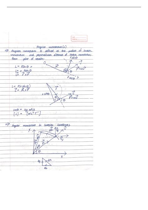 System Of Particles And Rotational Motionpart 2 Physics Chapter 7 Class 11th Notes Physics