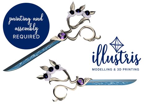 Gwen Cafe Cuties Scissors 3d Printed Kit League Of Illustris Models