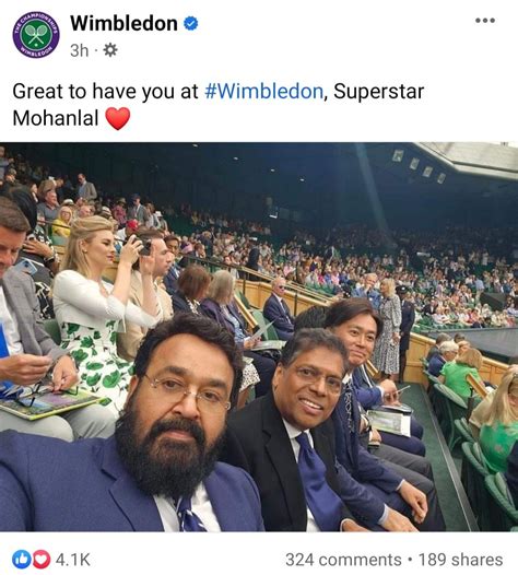 Korah Abraham On Twitter Time To Ask Wimbledon Admin Naatil Evideya