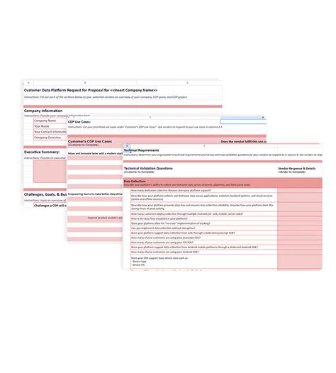 Cdp Rfp Template And Guide For Informed Business Decisions