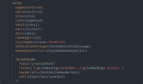kendoreact grid onrowdoubleclick for custom cell component in kendoreact telerik forums