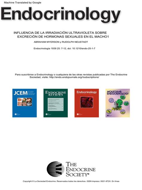 Myerson 1939 Influence Of Ultraviolet Irradiation Upon Excretion Of Sex Hormones In The Male