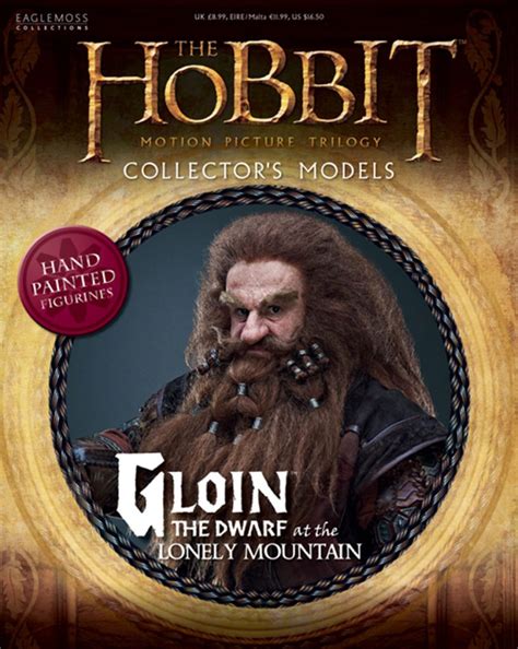 Hobbit Motion Picture Fig Mag 24 Gloin The Dwarf Bdmania