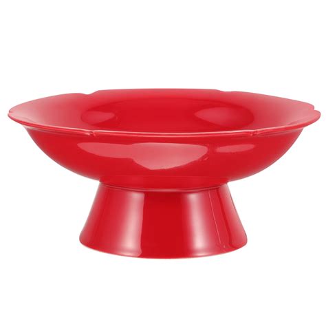 Cake Stand Fruit Footed Bowl Ceramic Candy Plate Footed Candy Plate High Base Snacks Stand