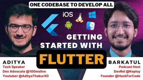 Aditya Thakur On Linkedin Getting Started With Flutter Development In