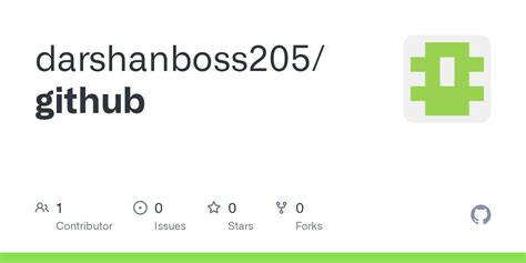 Github Darshanboss205github