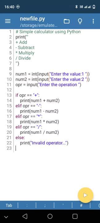 Prince Shrivastav On Linkedin My Python Project Of Sample Calculator Codsoft