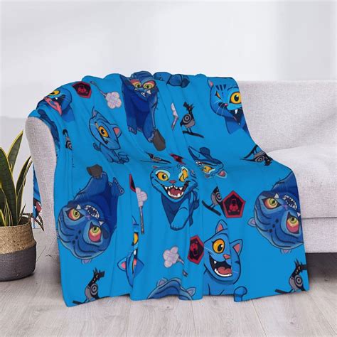 Ultra Soft Microfiber Fleece Blanket Demons Tiger Hunters