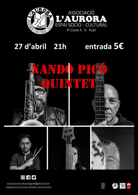 Lespai Sociocultural Laurora Presenta En Concert A Nando Picó