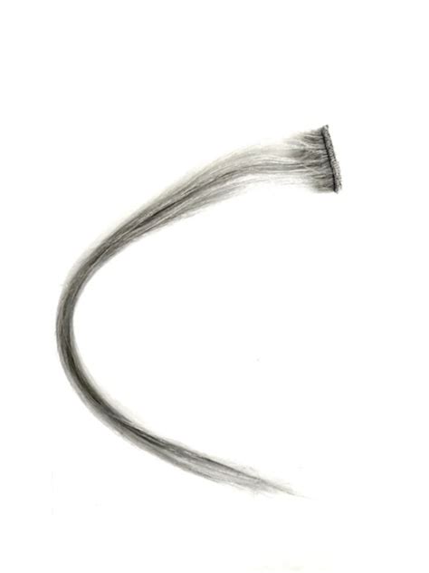 Silver Grey Highlights Clip In Hair Extension Keep Calm And Clip Em In