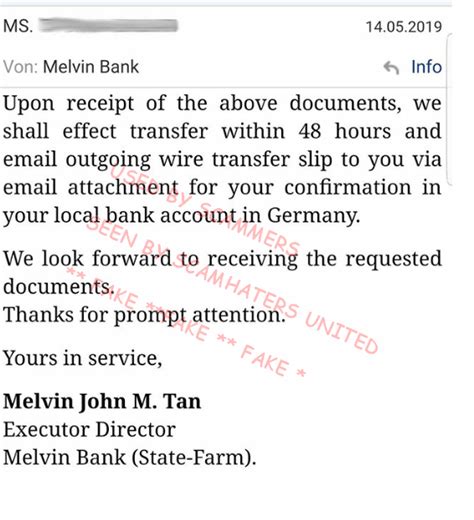 Scamhaters United Visit Us Also On Facebook And Instagram Fake Inheritance Scam