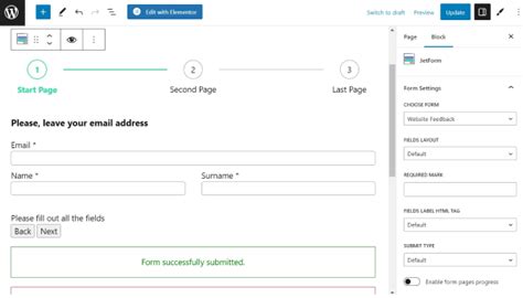 Jetformbuilder Plugin Building A Wordpress Multi Step Form Crocoblock