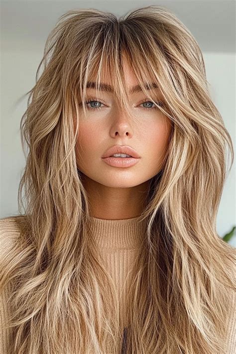 35 Effortless Rock Star Layered Haircuts Beachy Blonde Shaggy For