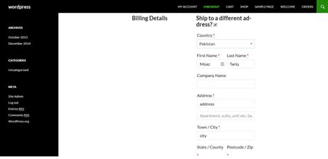 How To Remove Billing Address For Logged In Users Woocommerce