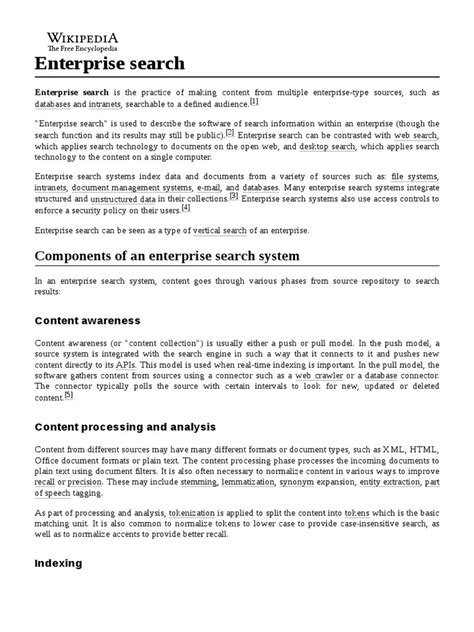 enterprise search pdf search engine indexing cybernetics