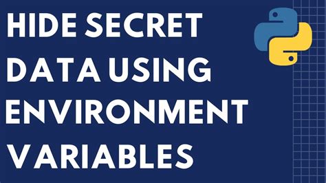 How To Use Environment Variables To Hide Passwords And Secret Data
