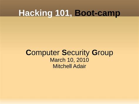 Hacking 101 Pdf Operating Systems Computer Software And Applications