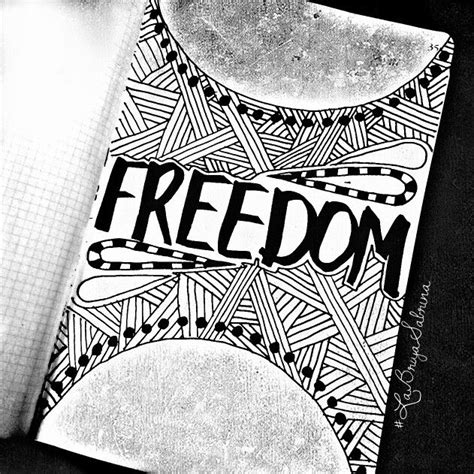Freedom Doodle Labrujasabrina